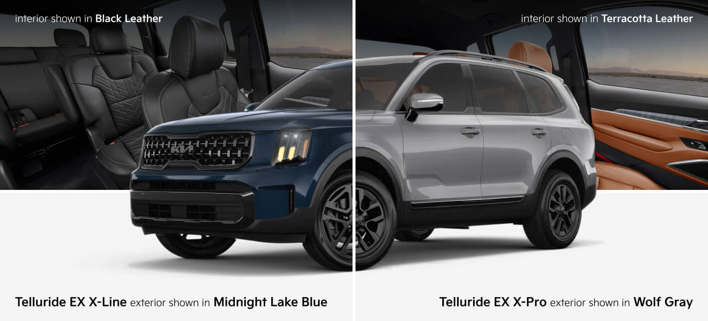 2025 Kia Telluride Trim Levels Comparison