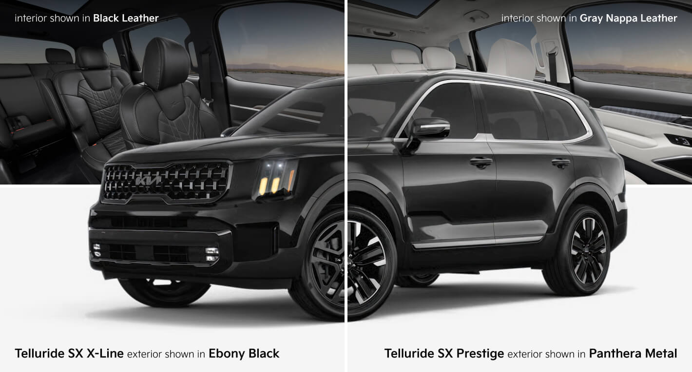 2025 Kia Telluride Trim Levels Comparison